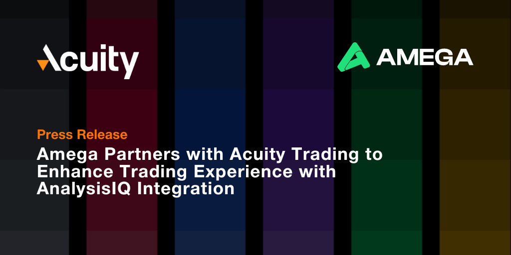 Amega Partners with Acuity Trading to Enhance Trading Experience with AnalysisIQ Integration